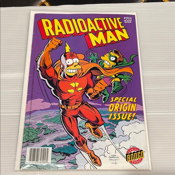 BONGO | Toys | Bongo Radioactive Man Comic With Purple And Red Cover ...
